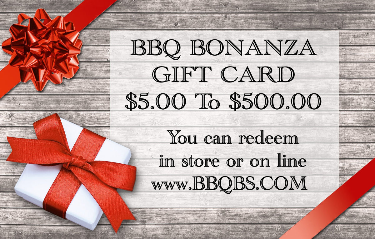 GIFT CARD – BBQ Bonanza