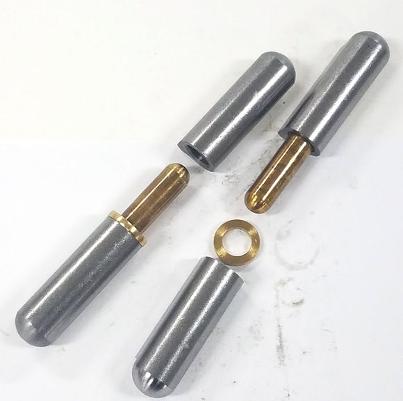 Bullet Hinges 4.75" Weld-On BBQ Smoker Pit Bullet Door Hinge ...