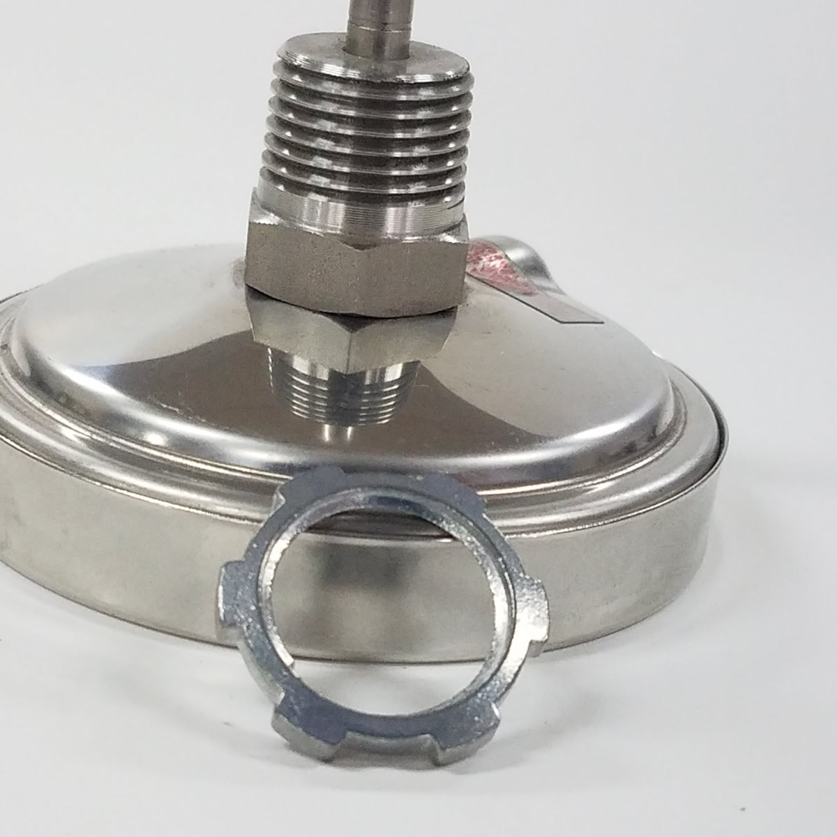 Tel-Tru BQ300 BBQ Grill & Smoker Thermometer 3" Glow in Dark Dial w/ 2 ...