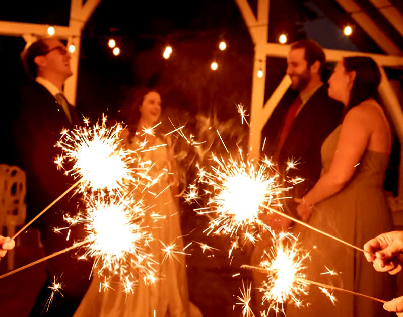 WEDDING SPARKLERS 20 BBQ Bonanza